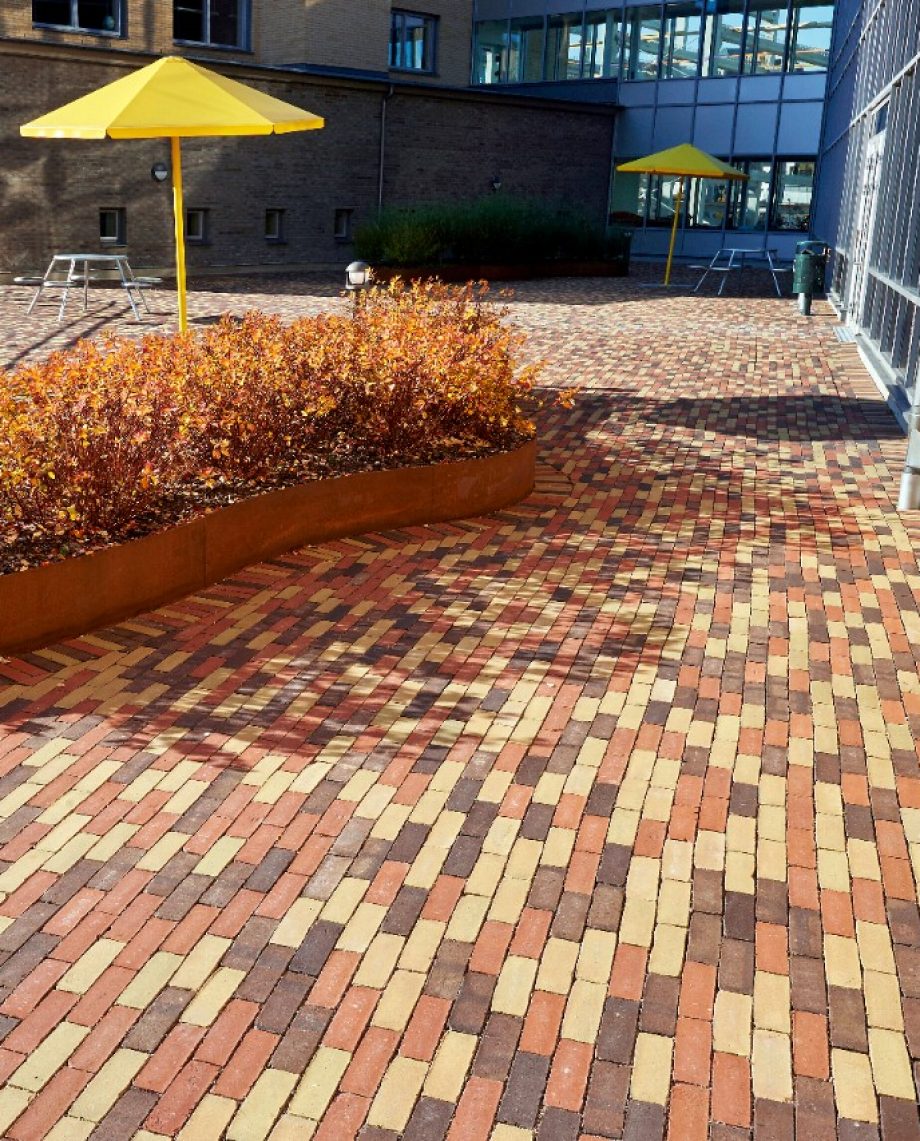 Belægning i tegl til alle typer anlæg